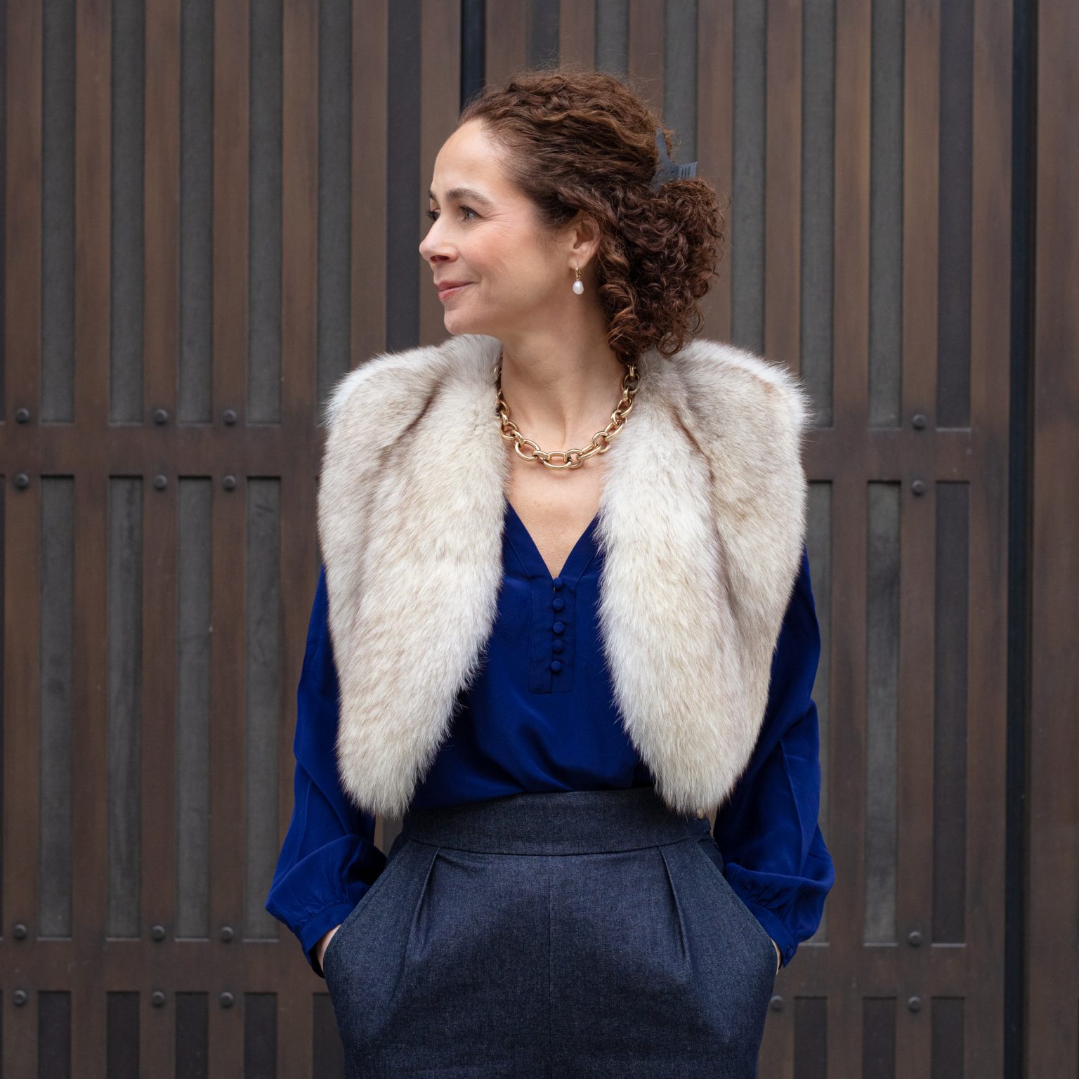 Upcycled Vintage Fur Boleros at Philippa London - Philippa London